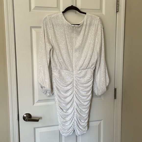 JAYGODFREY | Dresses | Jay Godfrey Mavis Keyhole Sequin Minidress ...